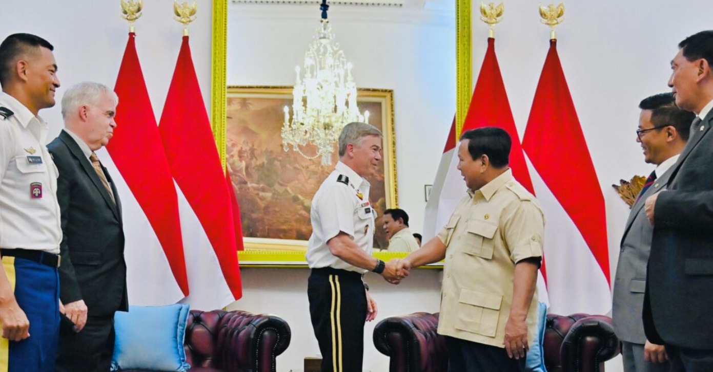 Presiden Prabowo Terima Penghargaan Militer AS di Istana Merdeka - Satu ...