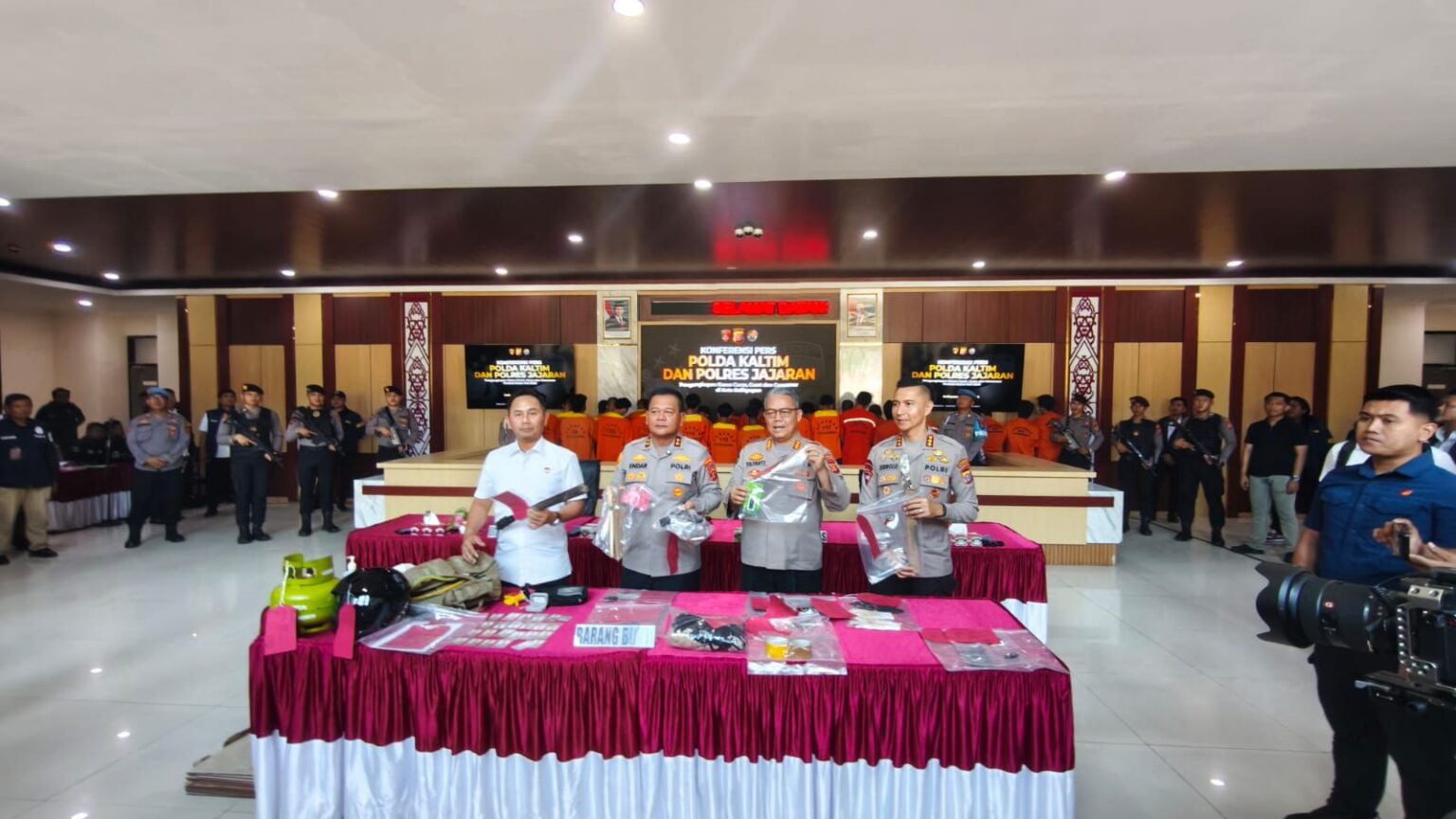 Sebulan Operasi, Polda Kaltim Ungkap 63 Kasus Kejahatan Jalanan dan ...